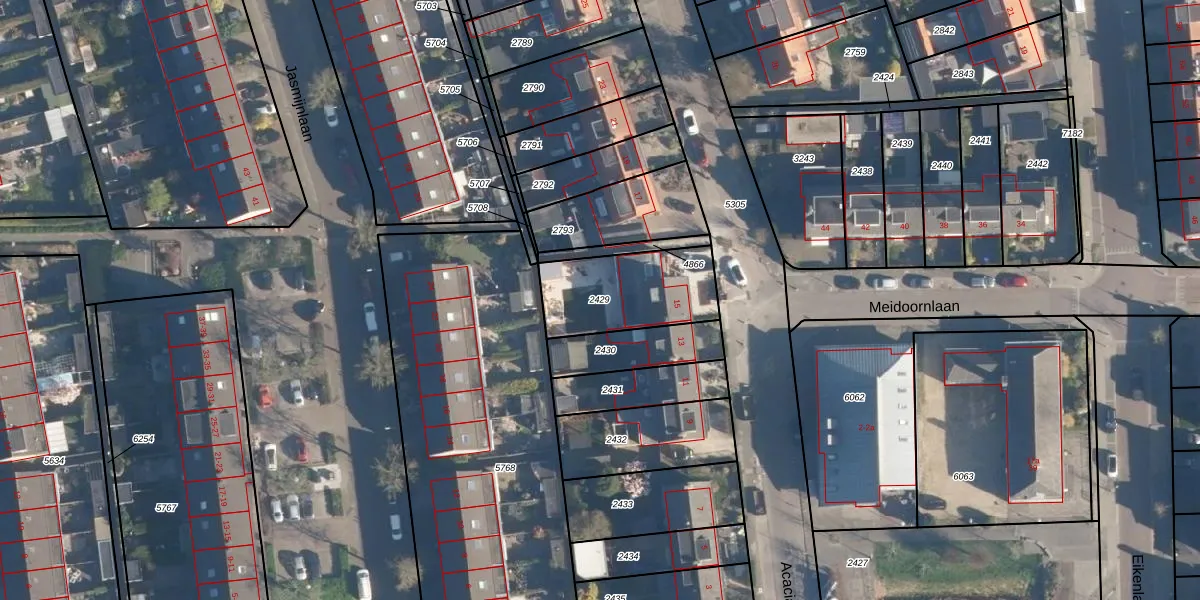 Acacialaan 15, Loosdrecht - LDT00-C-2429 - KadastraleKaart.com