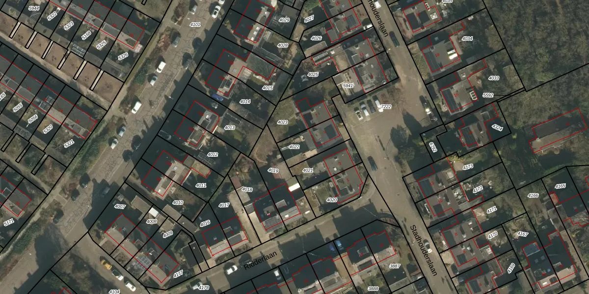 Stadhouderslaan 5, Molenhoek - MOO00-A-4022 - KadastraleKaart.com