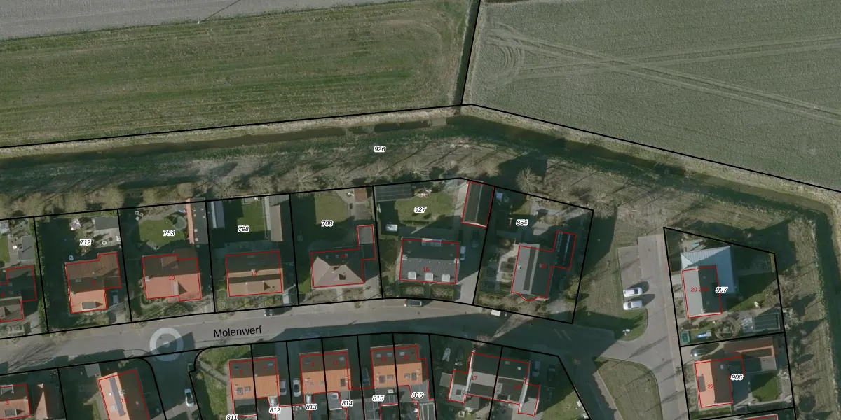 Molenwerf 16, Meliskerke - MRK02-E-927 - KadastraleKaart.com