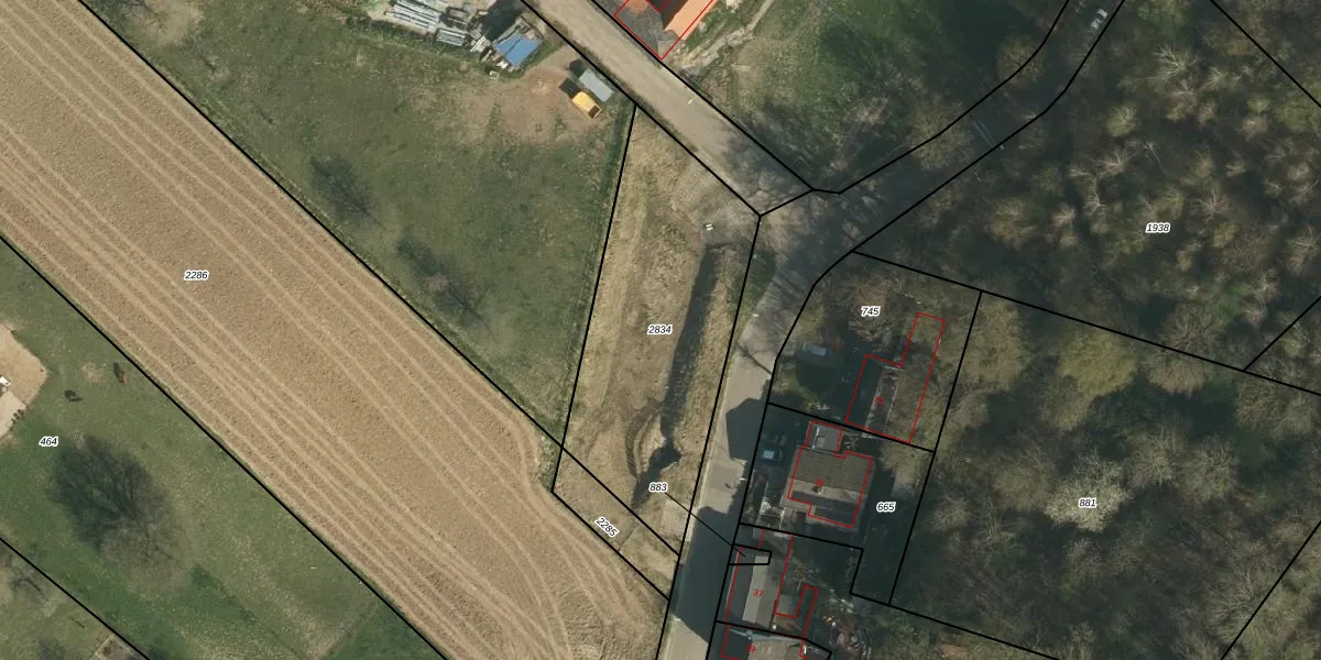 Perceel OBK00D2834 in Oirsbeek - KadastraleKaart.com