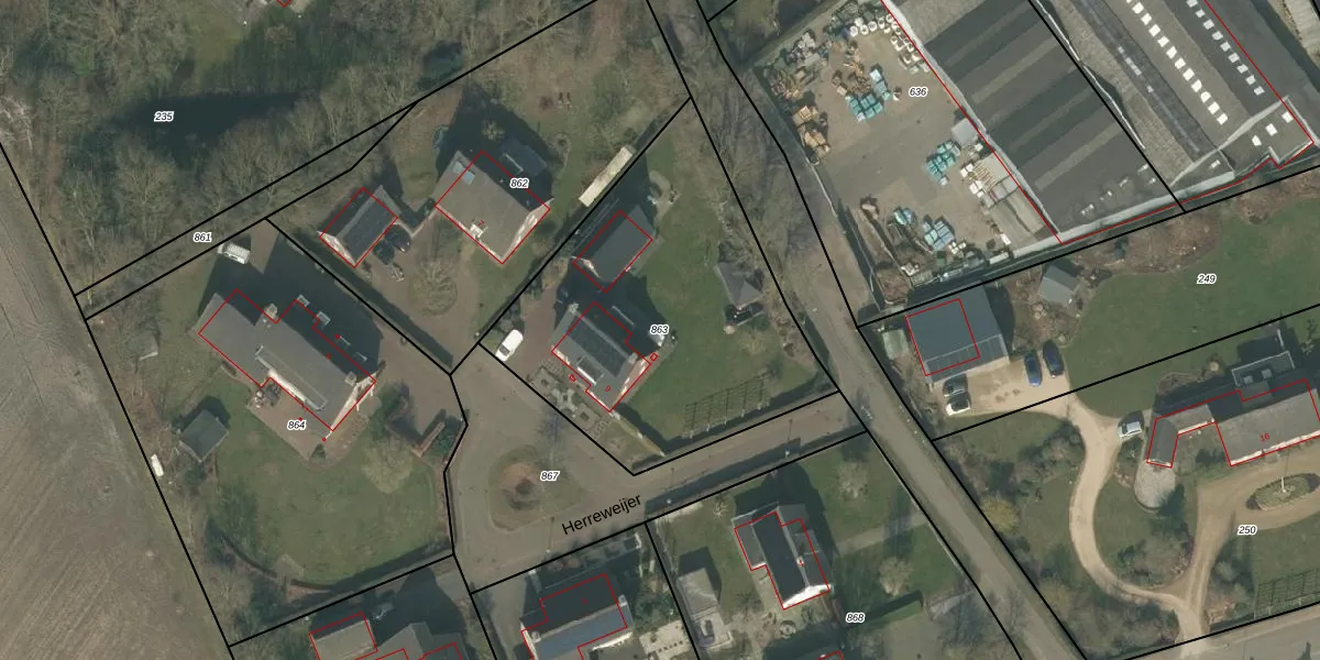 Herreweijer 9, Sint Anthonis - OLO00-I-863 - KadastraleKaart.com