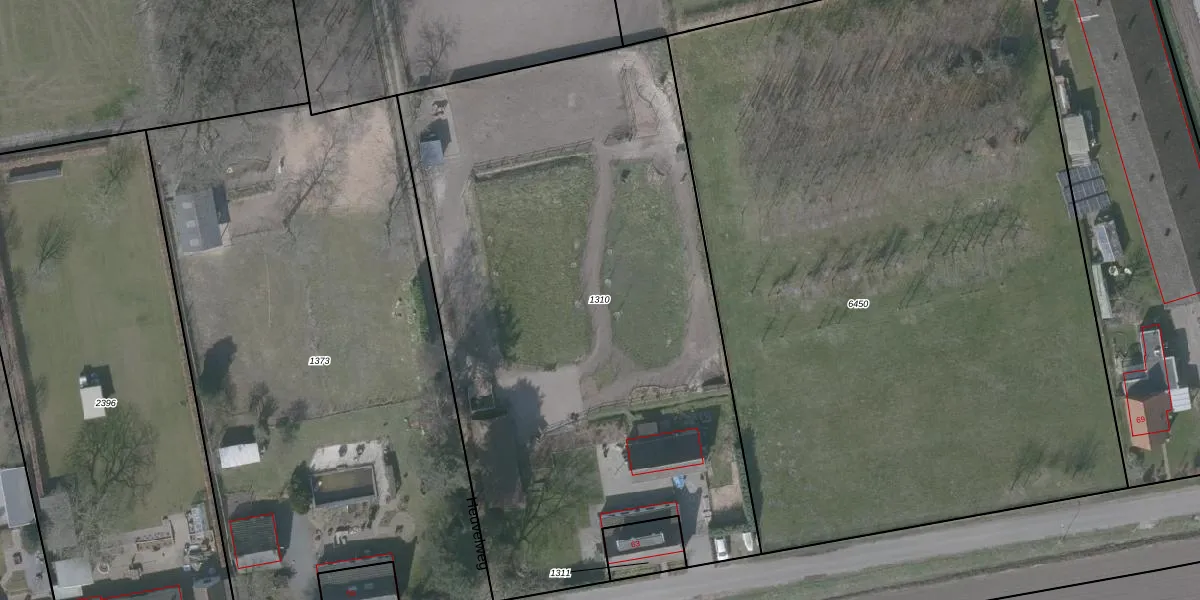 Perceel OSD00D1310 in Ossendrecht - KadastraleKaart.com