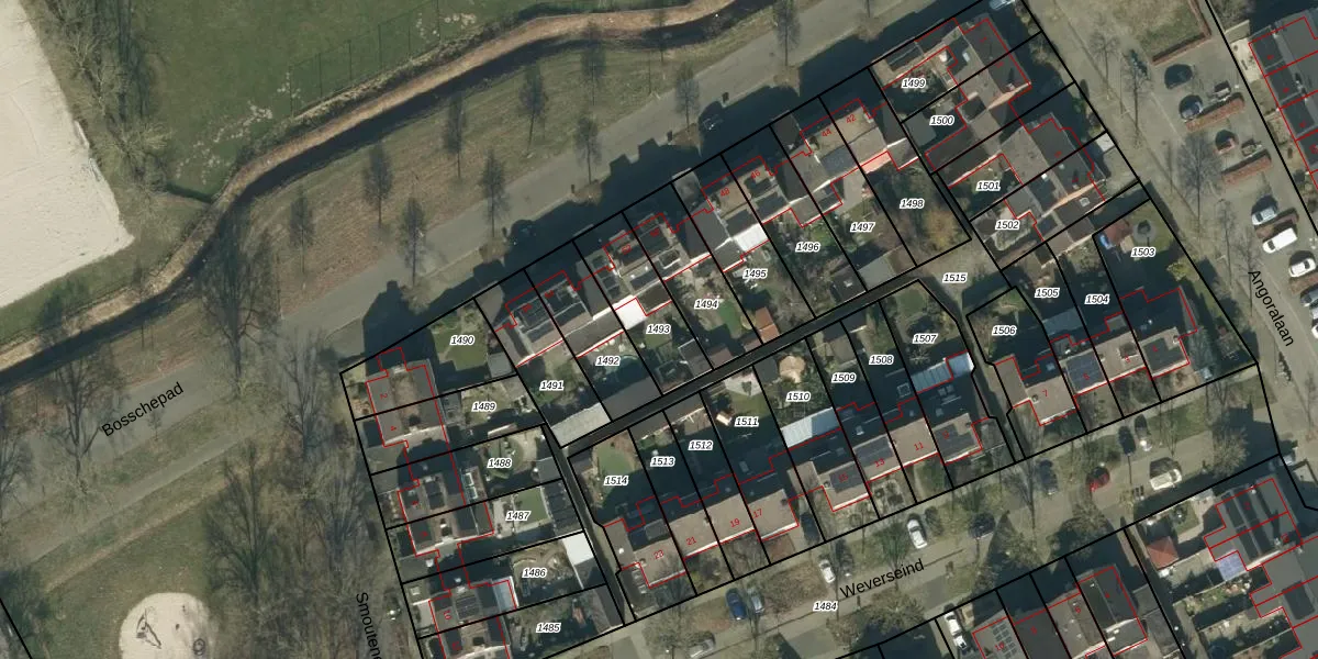 Bosschepad 52, Oss - OSS00-K-1493 - KadastraleKaart.com