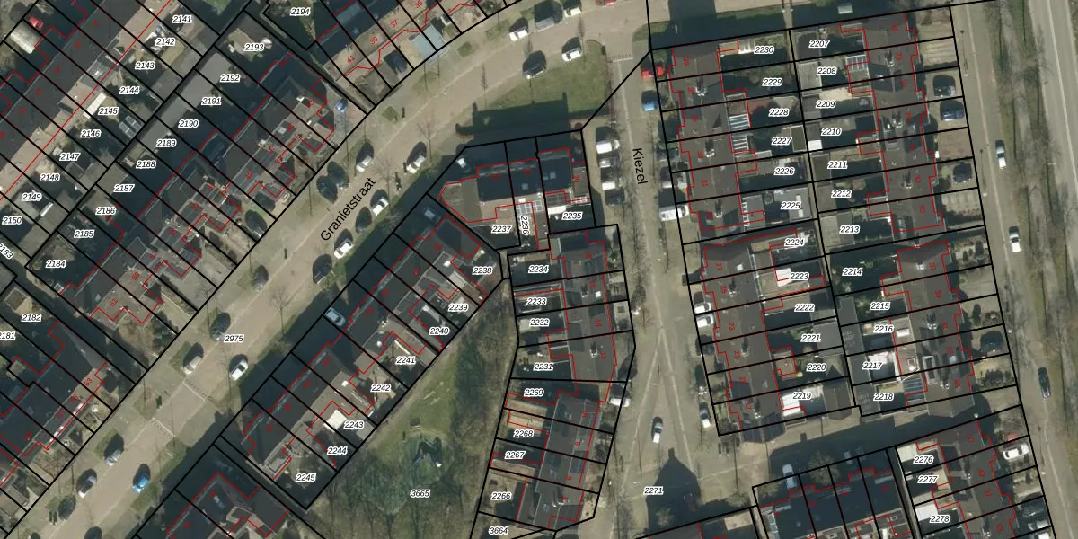 Kiezel 18, Oss - OSS00-K-2234 - KadastraleKaart.com