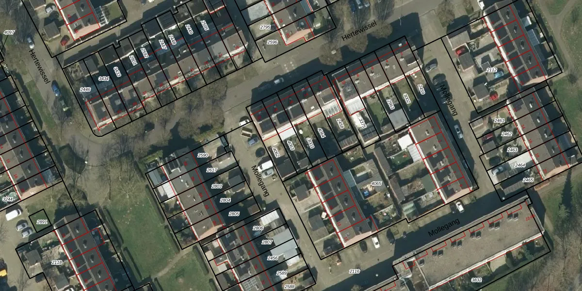 Hertewissel 18, Oss - OSS00-L-4063 - KadastraleKaart.com