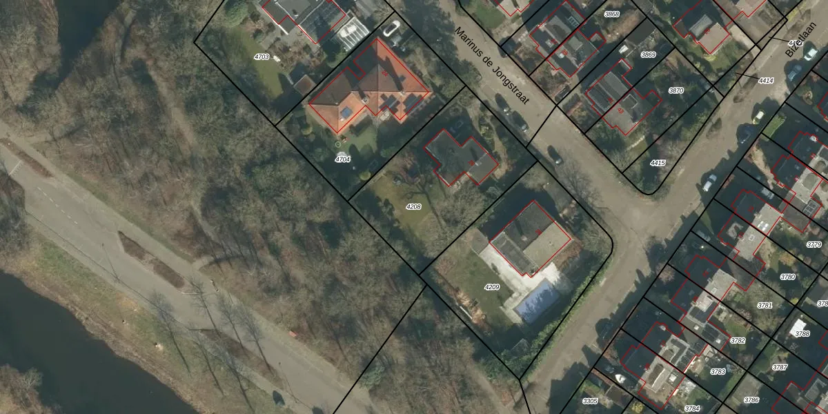 Marinus de Jongstraat 26, Oosterhout - OTH01-M-4208 - KadastraleKaart.com