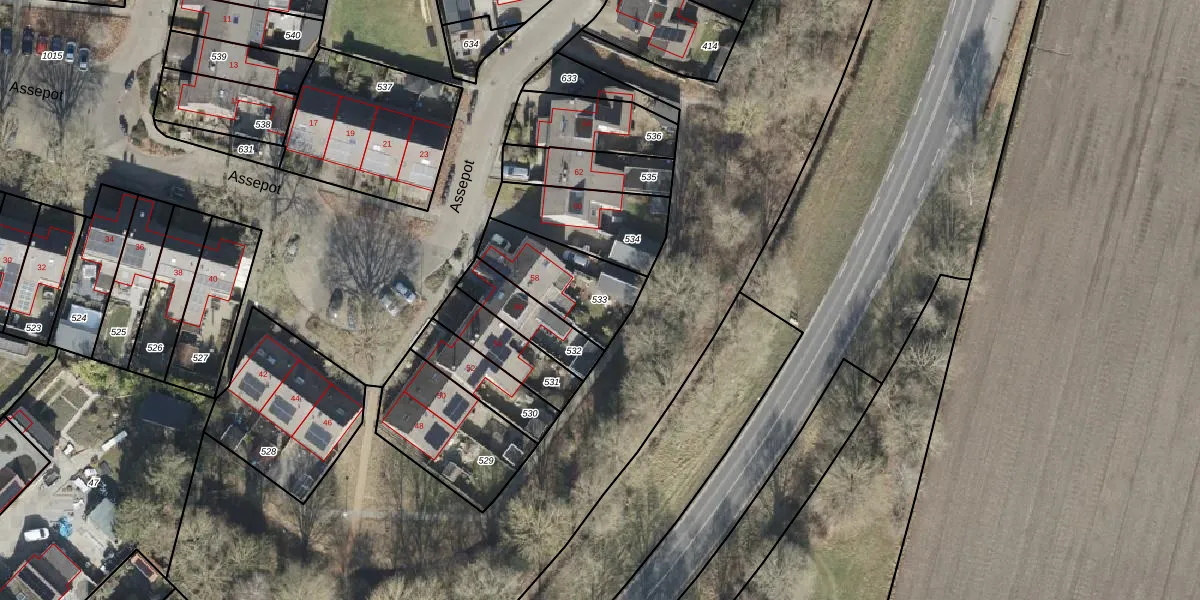 Assepot 58, Oosterwolde - OTW02-F-533 - KadastraleKaart.com