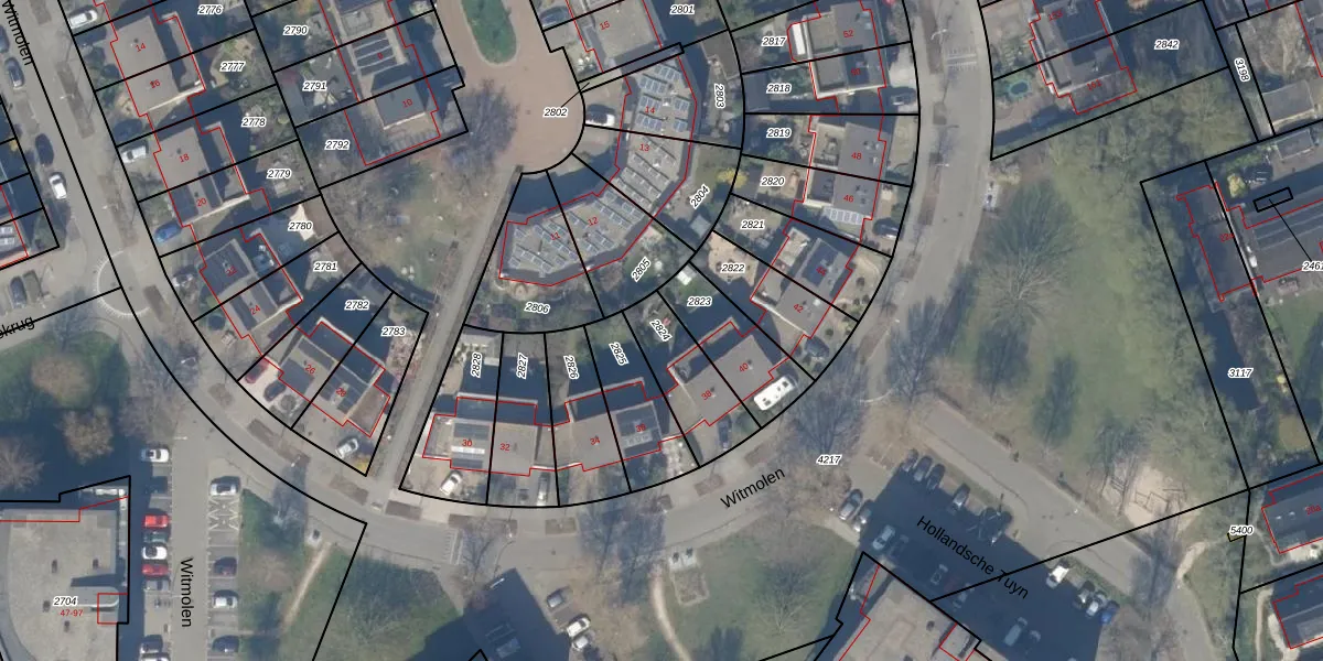 Witmolen 38, Delfgauw - PAK00-G-2824 - KadastraleKaart.com