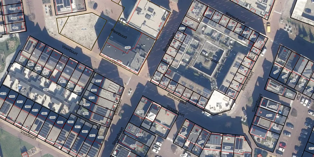 Binnenbuurt 7, Purmerend - PMR00-E-3806 - KadastraleKaart.com