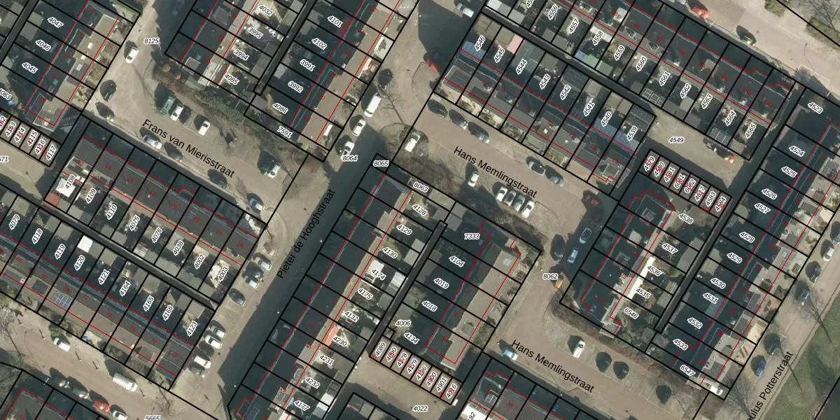 Pieter de Hooghstraat 1, Papendrecht - PPD00-A-4128 - KadastraleKaart.com