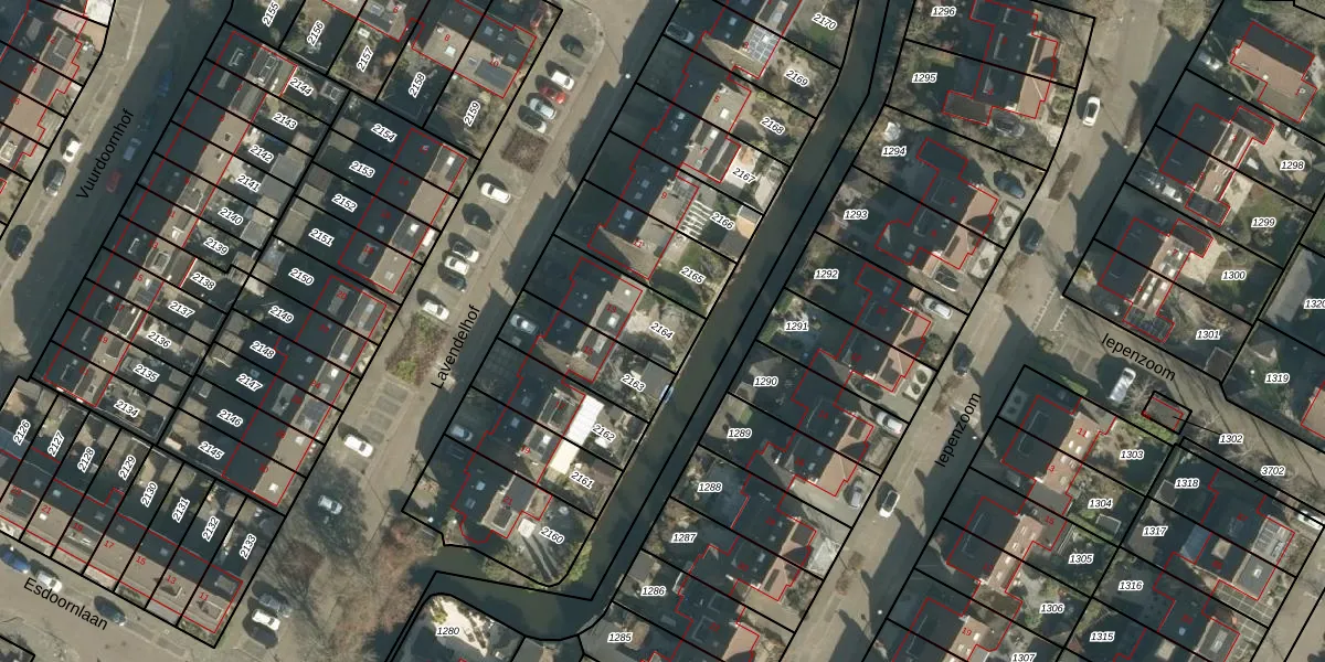 Lavendelhof 13, Papendrecht - PPD00-E-2164 - KadastraleKaart.com