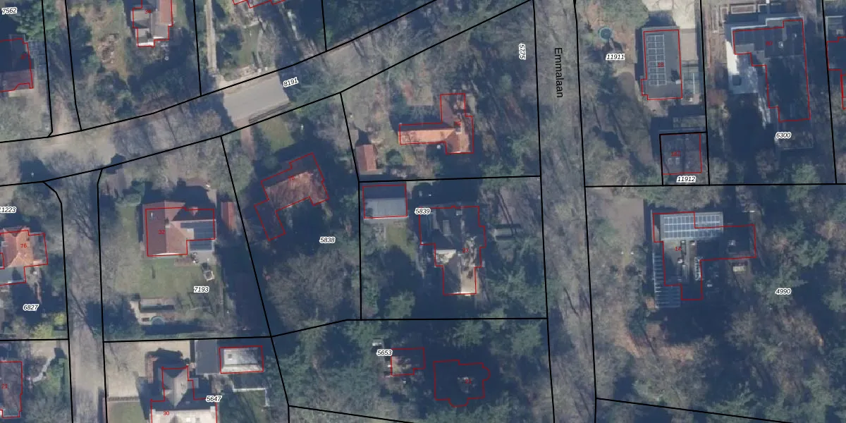 Emmalaan 23, Putten - PTN01-C-5839 - KadastraleKaart.com