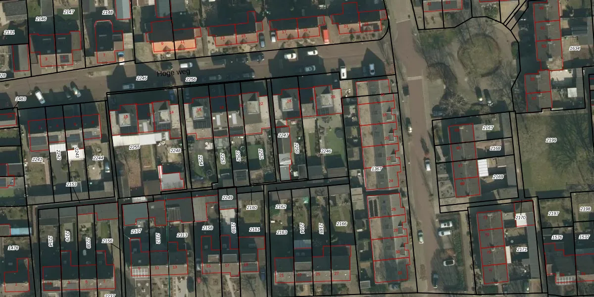 Hoge weg 24, Reek - SCH03-E-2250 - KadastraleKaart.com