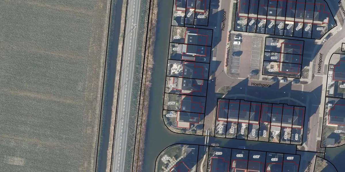 Hoefspoor 25, Grootebroek - SDE02-E-3270 - KadastraleKaart.com