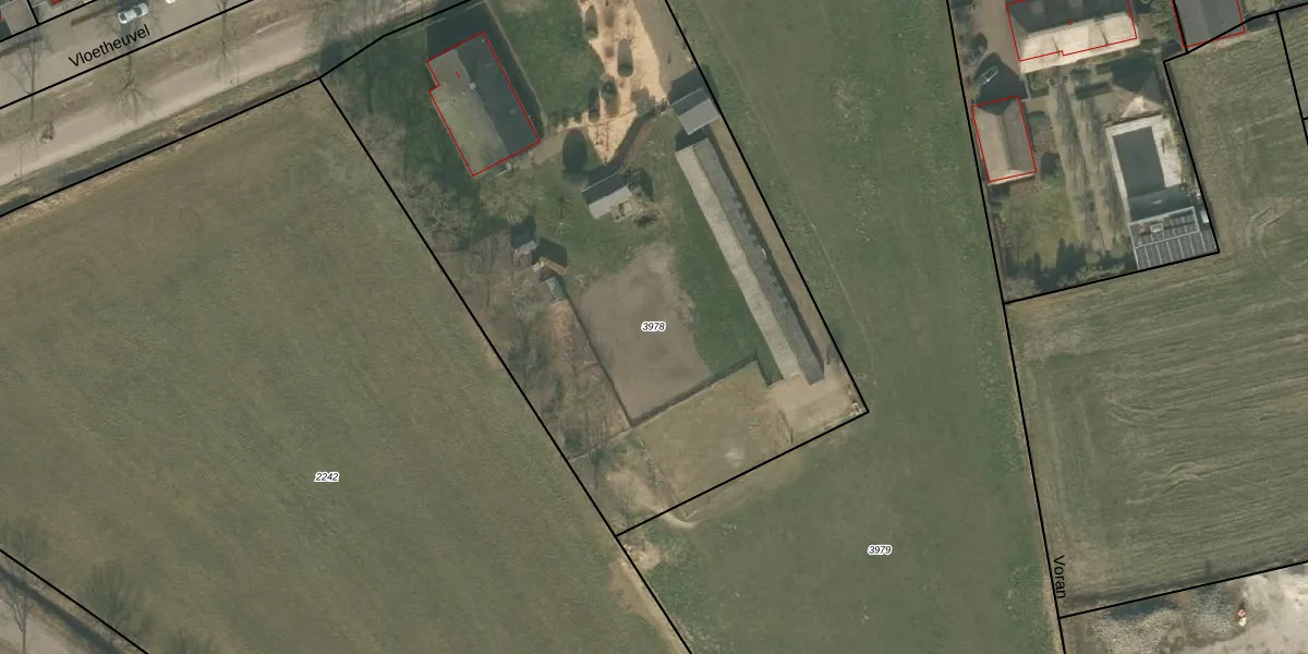 Vloetstraat 1, Volkel - UDN00-P-3978 - KadastraleKaart.com