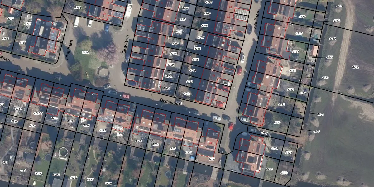 Hooilaan 29, De Kwakel - UHN00-D-4762 - KadastraleKaart.com