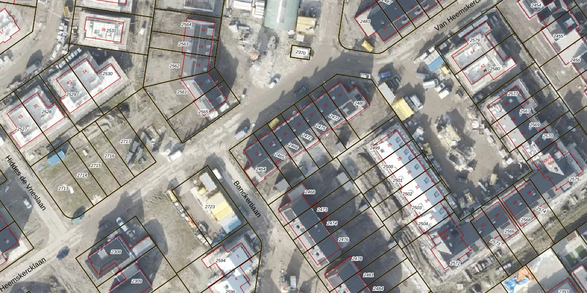 Van Heemskercklaan 16, Urk - URK00-D-2466 - KadastraleKaart.com