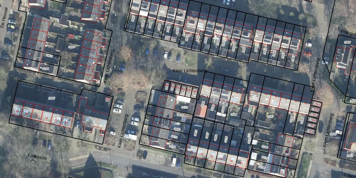 Klein Lichtenberg 32-c, Woudenberg - WDB02-E-3002 - KadastraleKaart.com