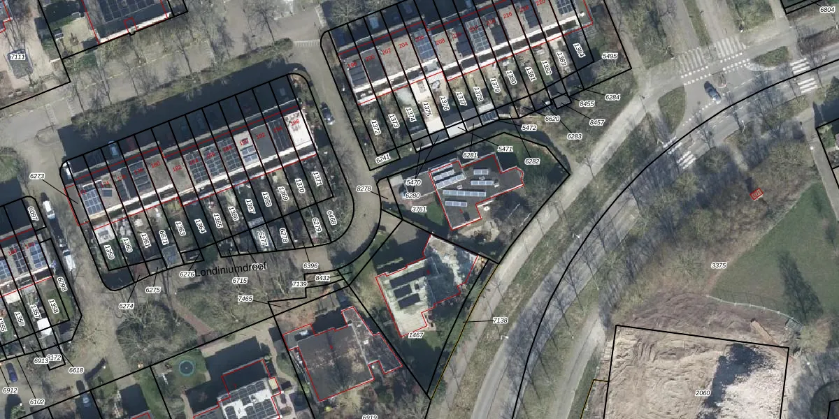 Londiniumdreef 1, Wijk bij Duurstede - WIJ01-C-3761 - KadastraleKaart.com