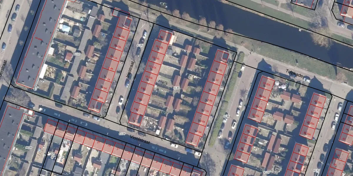 Dahliastraat 1, Wormerveer - WMV00-A-6130 - KadastraleKaart.com