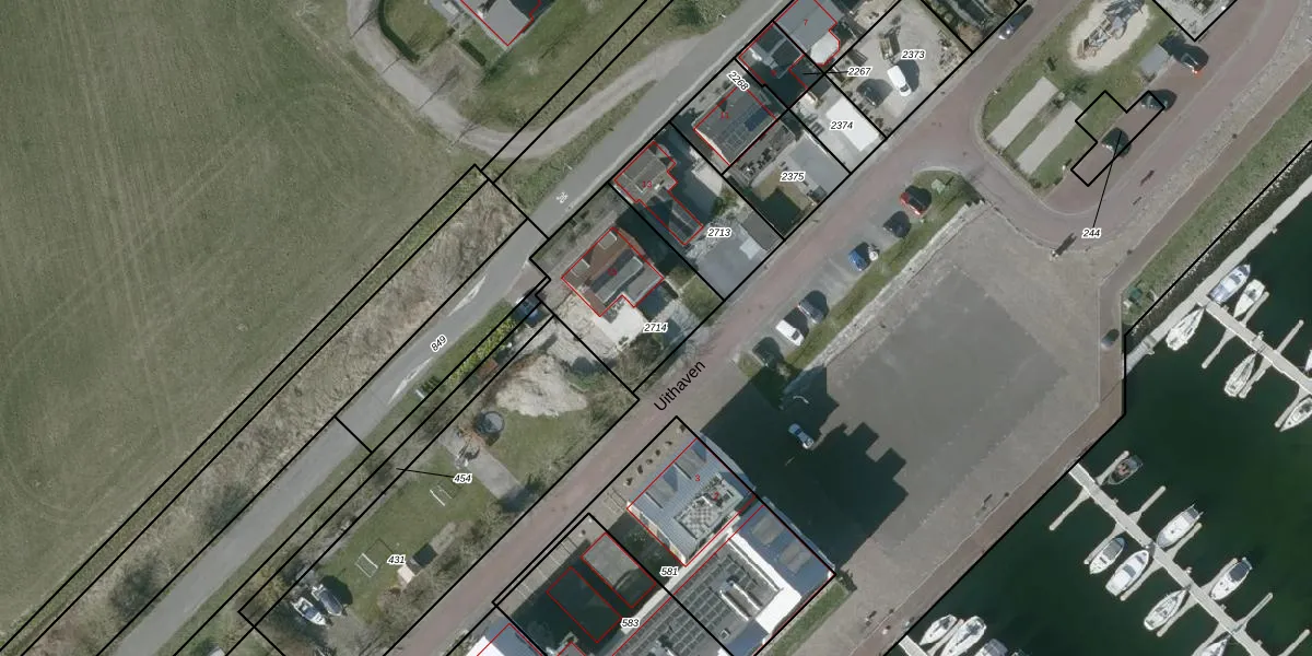 Spuidijk 15, Kamperland - WSK00-B-2714 - KadastraleKaart.com