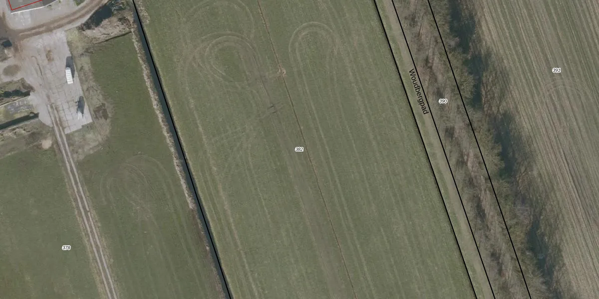 Perceel WVG00L382 in Wolvega - KadastraleKaart.com