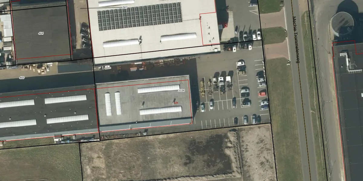 Mechie Trommelenweg 12-b, Waalwijk - WWK00-K-1034 - KadastraleKaart.com