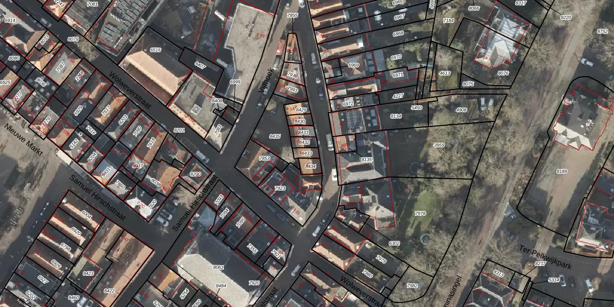 Vijfhoek 6, Zwolle - ZLE00-F-8433 - KadastraleKaart.com