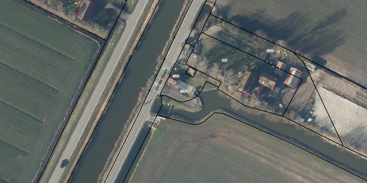 Grote Sloot 148-t, Burgerbrug - ZPE00-E-1185 - KadastraleKaart.com