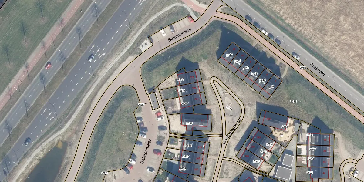 Gardameerpad 276, Zoetermeer - ZWD01-E-2834 - KadastraleKaart.com